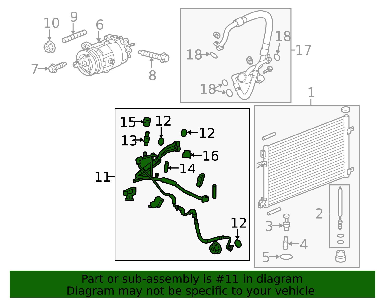 84429951 - High-Quality Air Conditioning Compressor Hose Assembly for ...