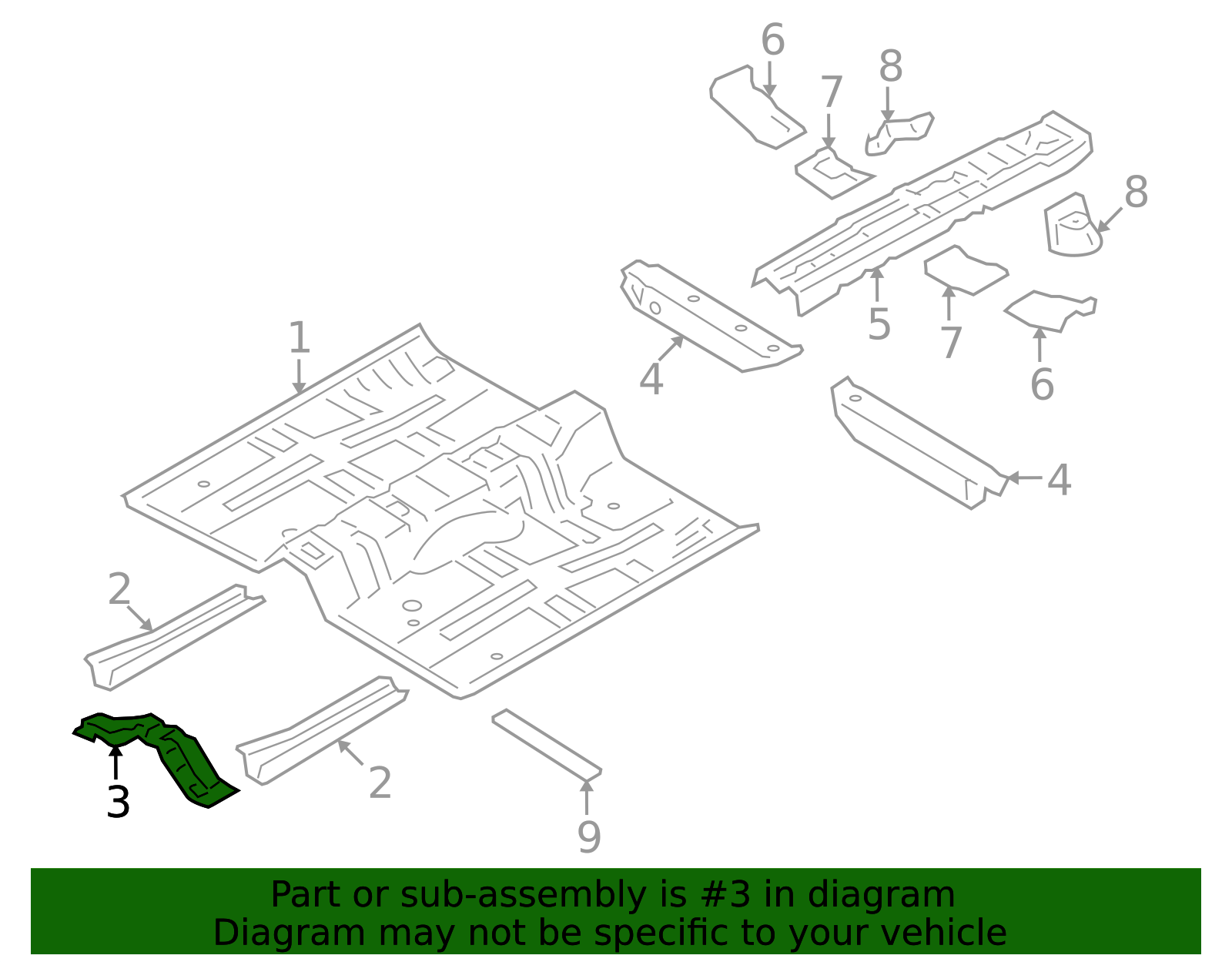 2007-2011 Hyundai Elantra Front Reinforced 65113-2H000 | MotorMotor