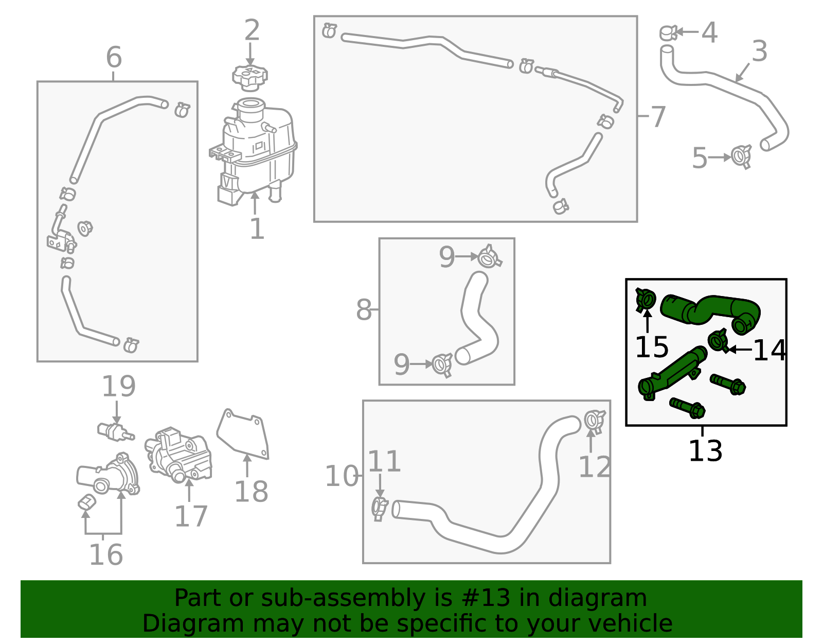 GM Parts | (94579659) - Water Pump Inlet Pipe | GM Parts Store