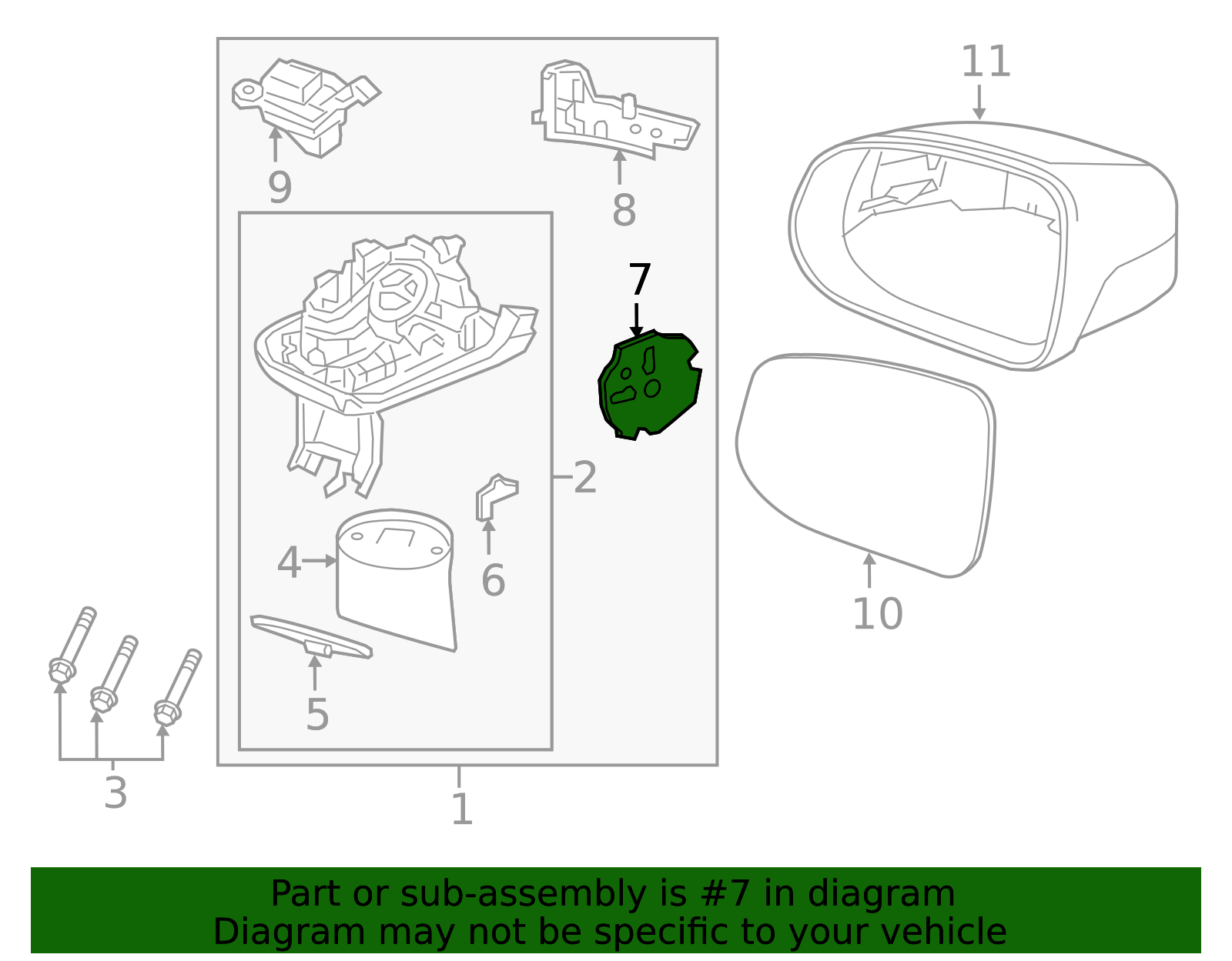 Genuine Mirror Motor for 2016-2025 Volvo | Part# 31402433 | Over 30% ...