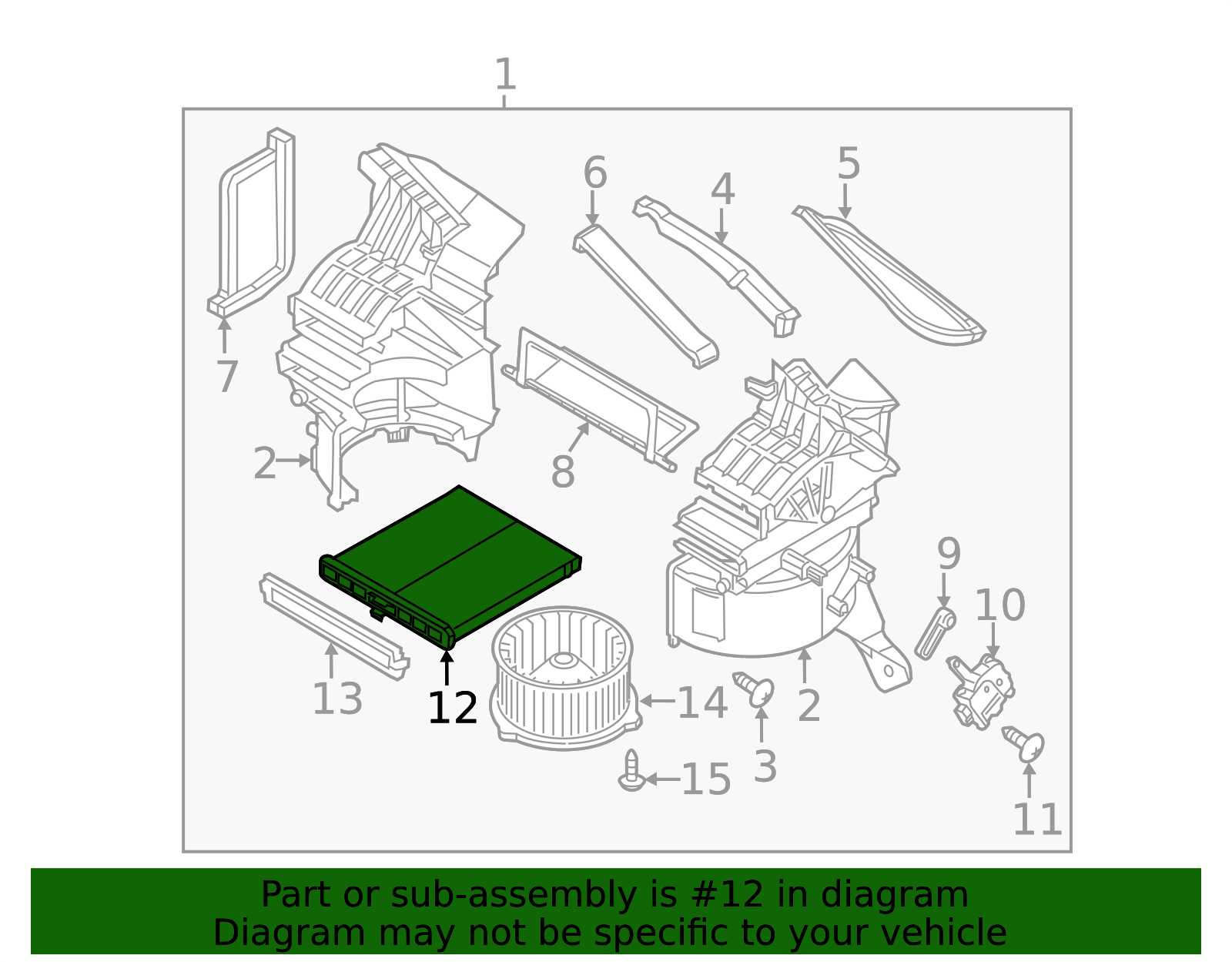 2013-2025 Mazda Genuine OEM Mazda3 Mazda6 CX-5 Cabin Air Filter KD45-61 ...
