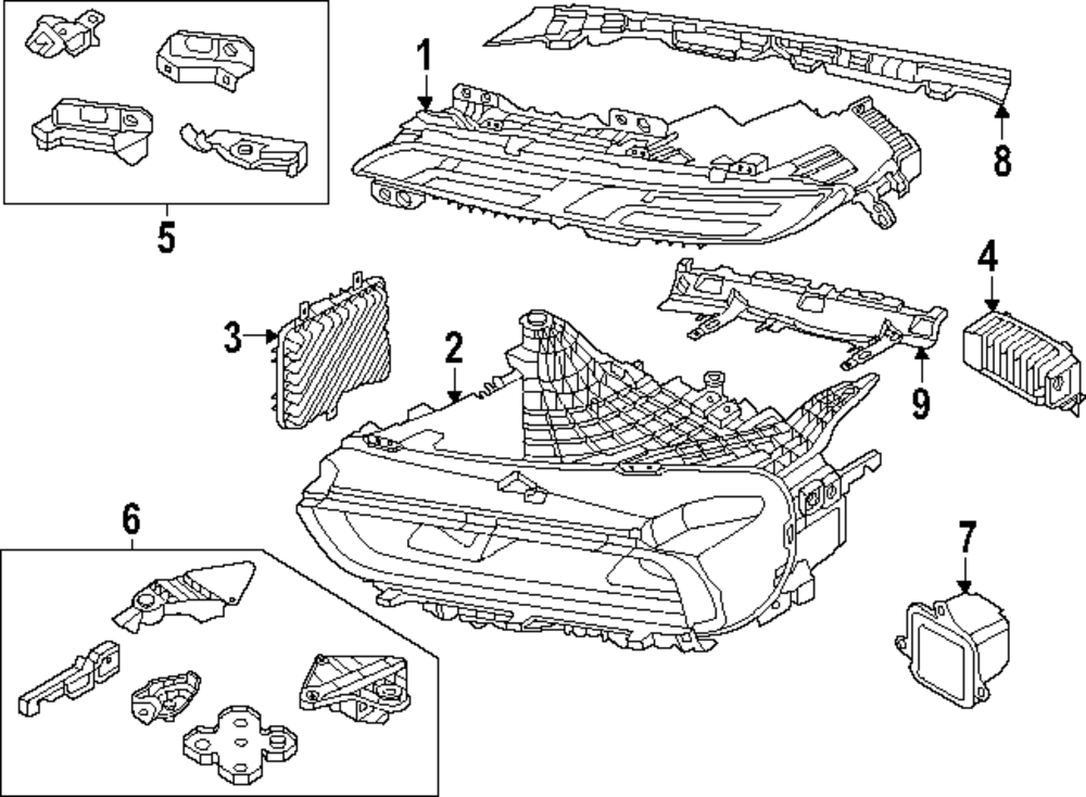 2023-2025 BMW Repair Kit 63-11-5-A5F-642 | BMW Parts Online Hub