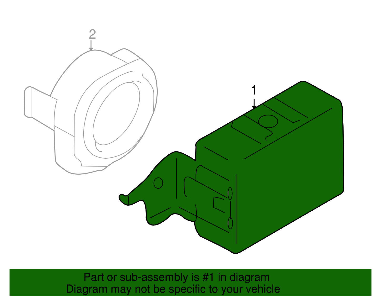 2010-2014 Subaru Ignition Immobilizer Module 88215AJ00A | Subaru Parts Guys