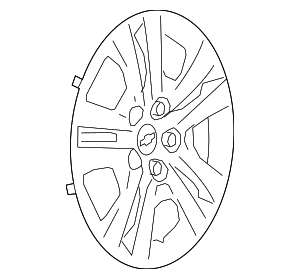 2017-2020 Chevrolet Sonic Wheel Cover 94538398 | Capital Chevy Parts