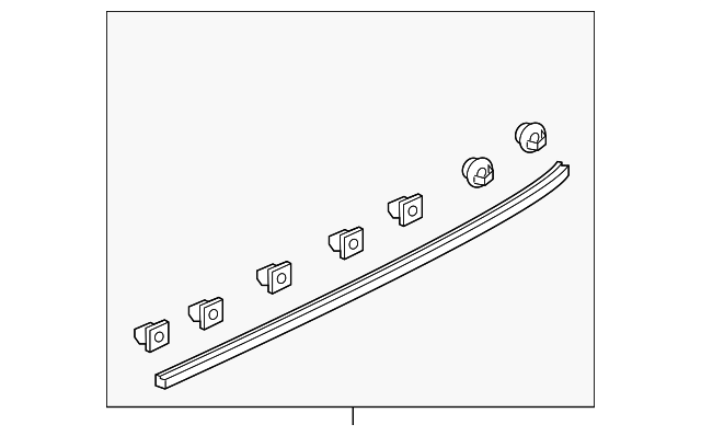 75595-THR-A01 - Belt Molding 2018-2024 Honda Odyssey | Honda Parts Online