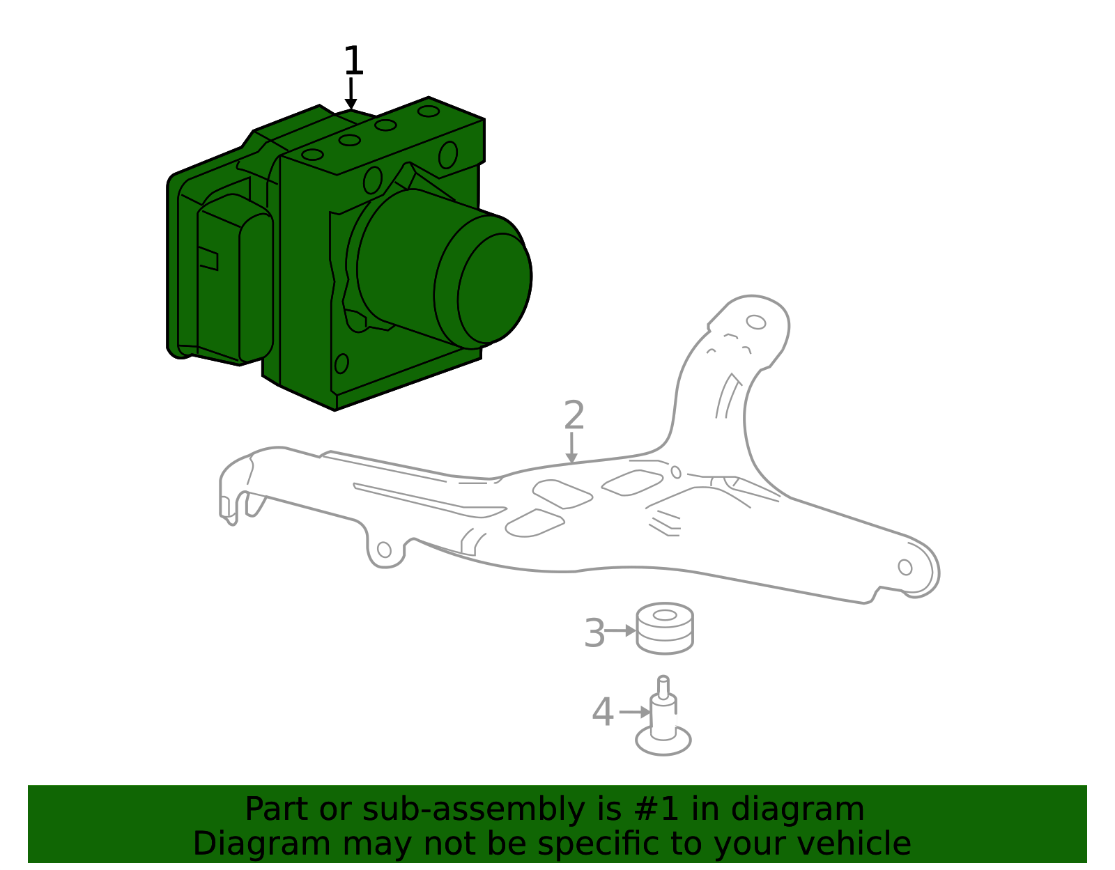 2013 Honda Accord ABS Hydraulic Assembly 04571-T3L-A01 | Cheaper Honda ...