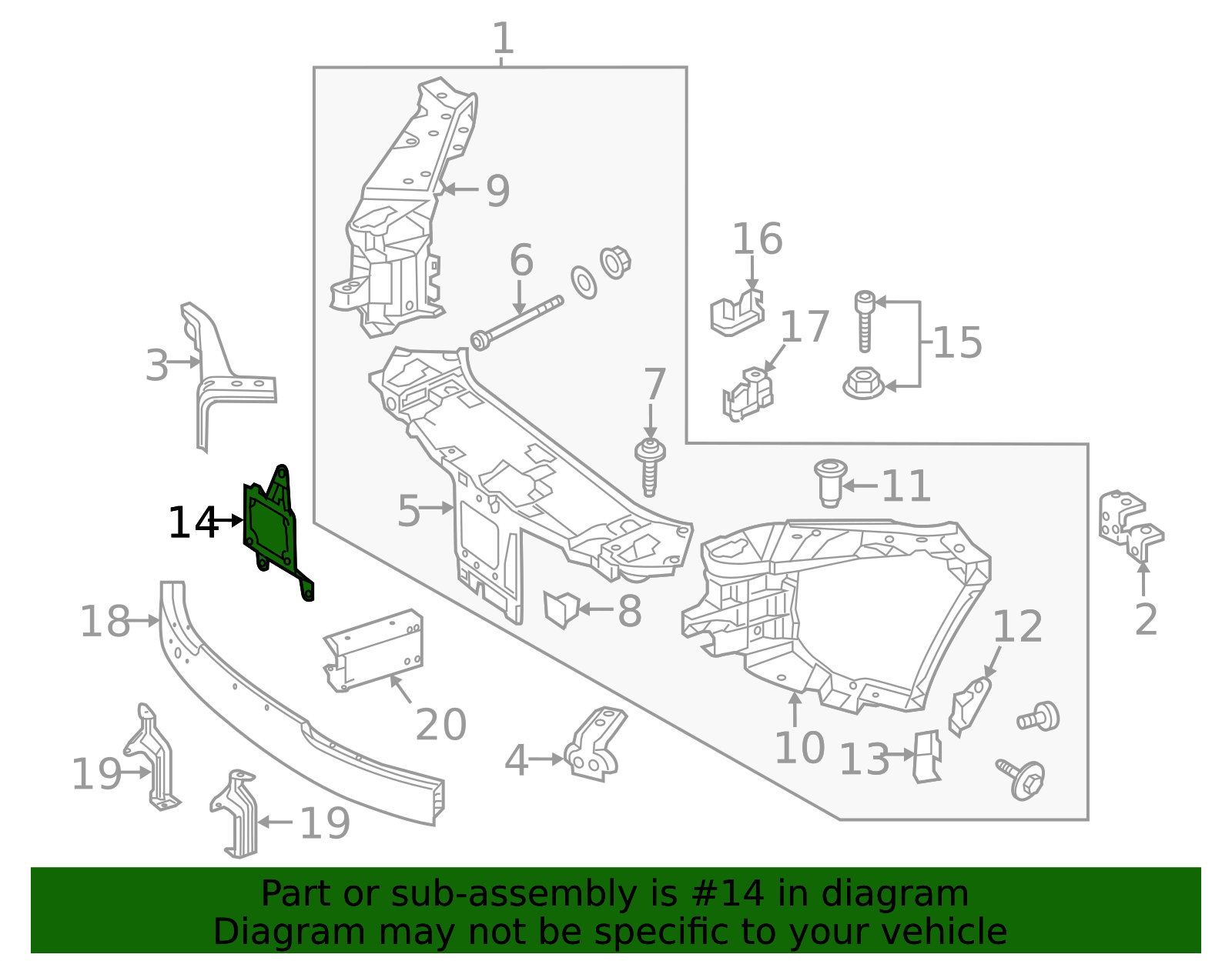222-540-28-17 - Bracket 2018-2020 Mercedes-Benz | Mercedes-Benz Premier ...