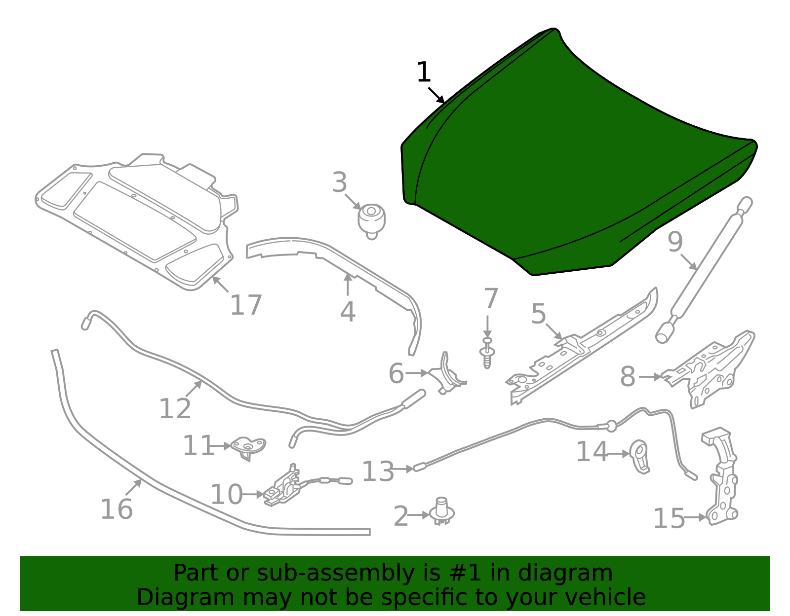 41-61-8-082-029 - Hood | Buy BMW Parts Now
