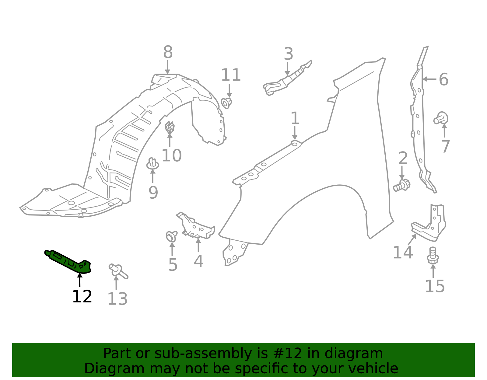 2023-2025 Nissan Altima Protector 63864-9HF0A | Nissan Parts Central