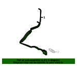 2014-2021 GM Hose (Replaces Part Number 84424416) 84791853 GM ...