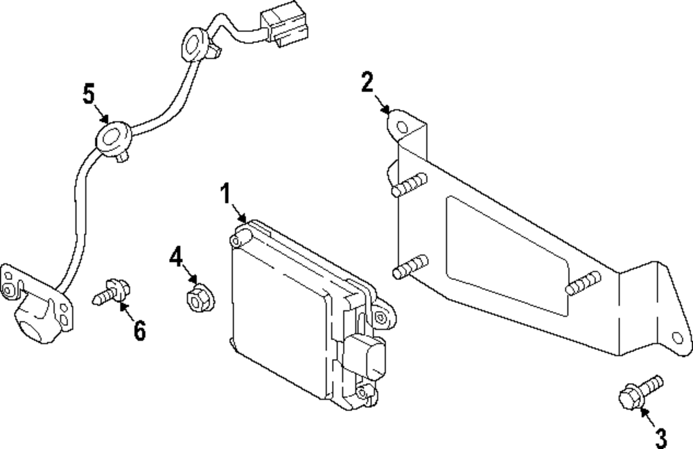 2022-2025 Mitsubishi Eclipse Cross Distance Sensor Bracket 285U2W000P ...