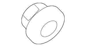 30640541 - Side Bracket Retainer Nut - 2010-2021 Volvo | Volvo OEM ...