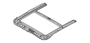 2019-2023 Mazda CX-9 Sunroof Frame TN40-69-840B-06 | RealMazdaParts.com