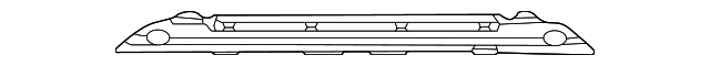 2023-2025 Jeep Compass Deflector Shield 68455770AA | Mopar Parts Canada