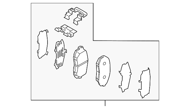 2010-2018 Subaru Brake Pads Front 26296SC011 | OEM Parts Online