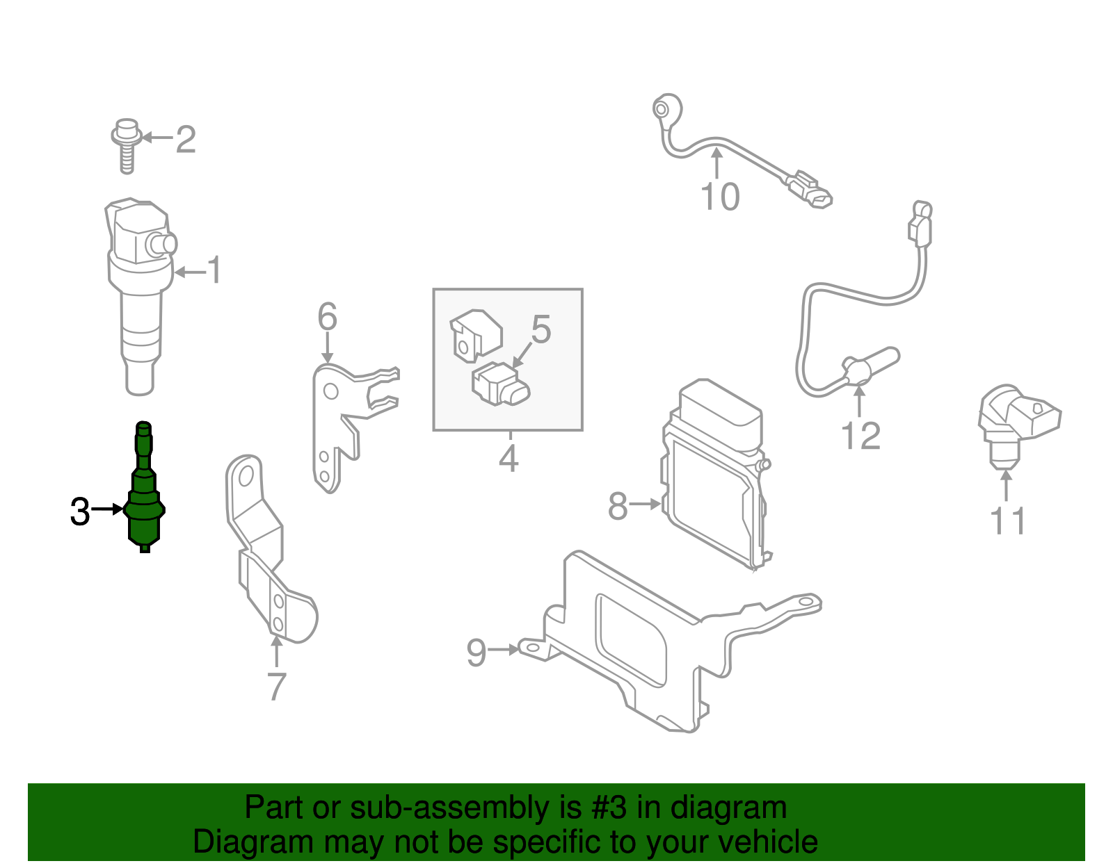 2012-2017 Hyundai Spark Plug 18846-10060 | OEM Parts Online