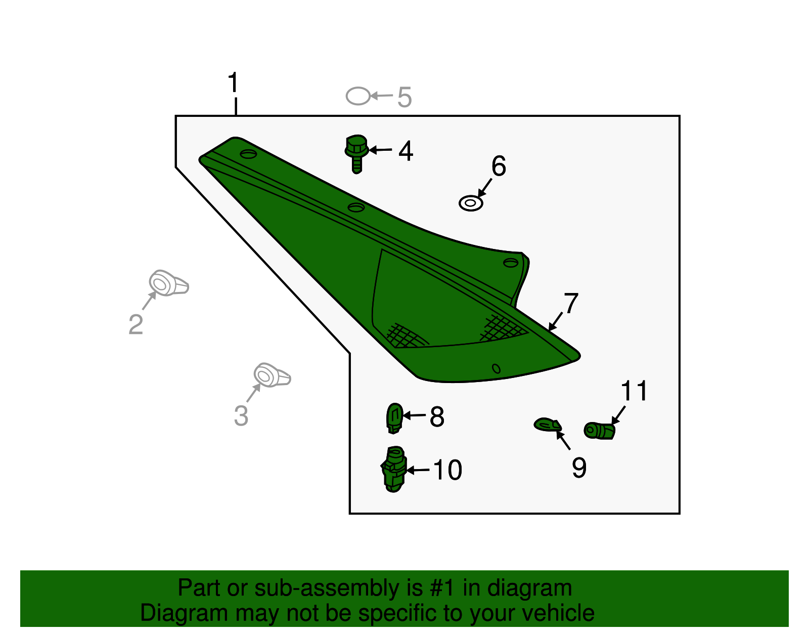 2004-2005 Nissan 350Z Combo Lamp Assembly 26555-CD026 | Nissan Parts ...