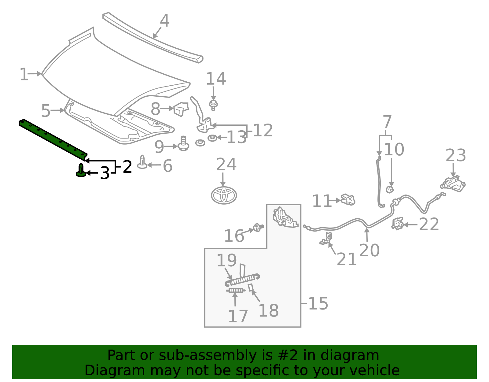 2004-2009 Toyota Prius 2004-2009 Toyota Prius - Front Seal 53381-47020 ...
