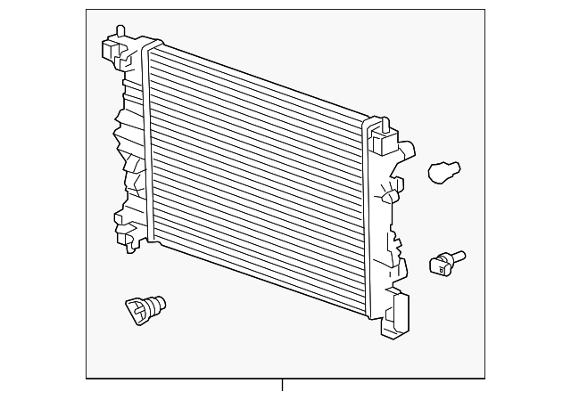 2013-2021 GM Radiator 95298552 | Shop Matick Buick GMC