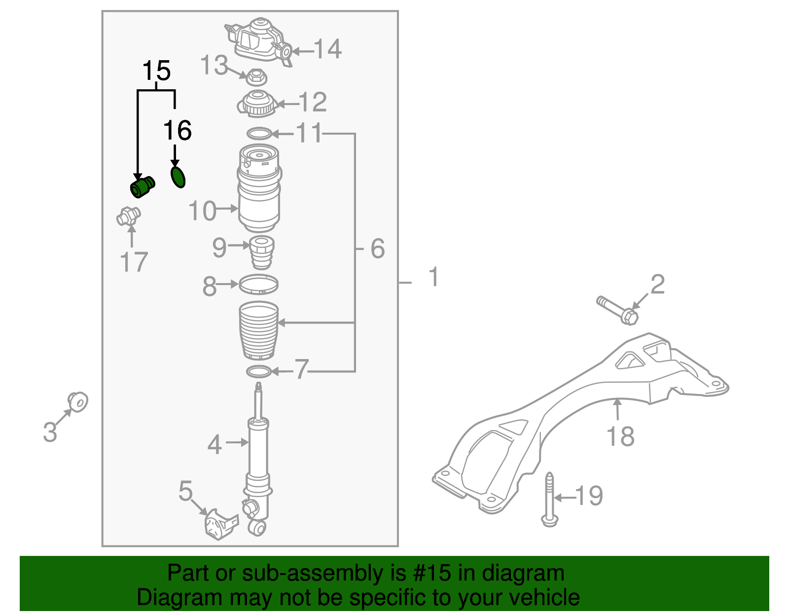 7L0-616-814-B - Pressure Valve 2007-2015 Audi Q7 | Audi OEM Parts Guy