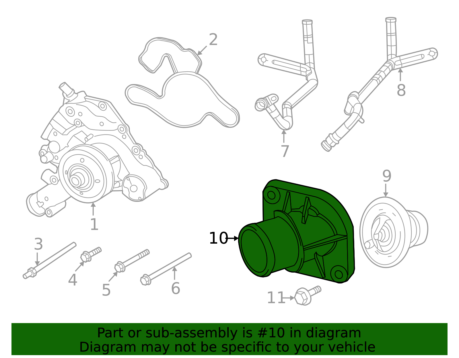 53010986AB - Make Up Air Hose - 2018-2020 Jeep Grand Cherokee | Mopar ...