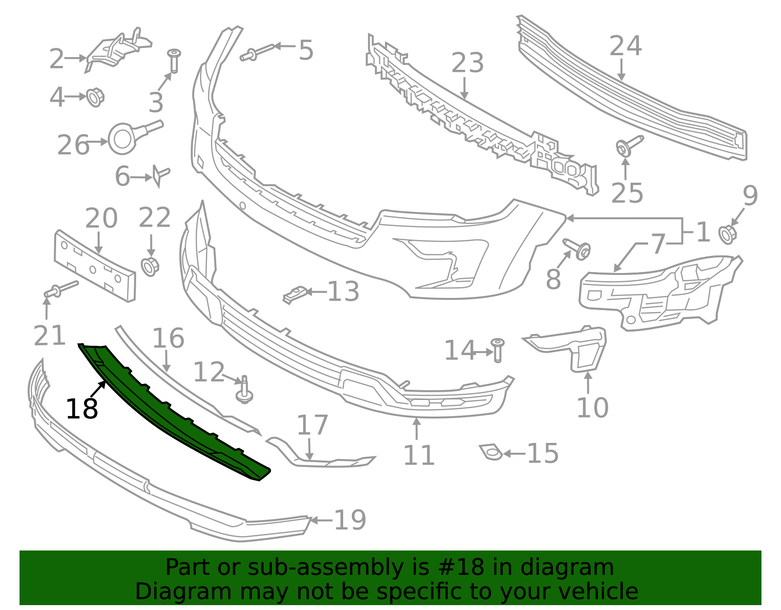 2018-2019 Ford Explorer | Lower Molding | JB5Z-8419-ADPTM | Walls' Ford ...