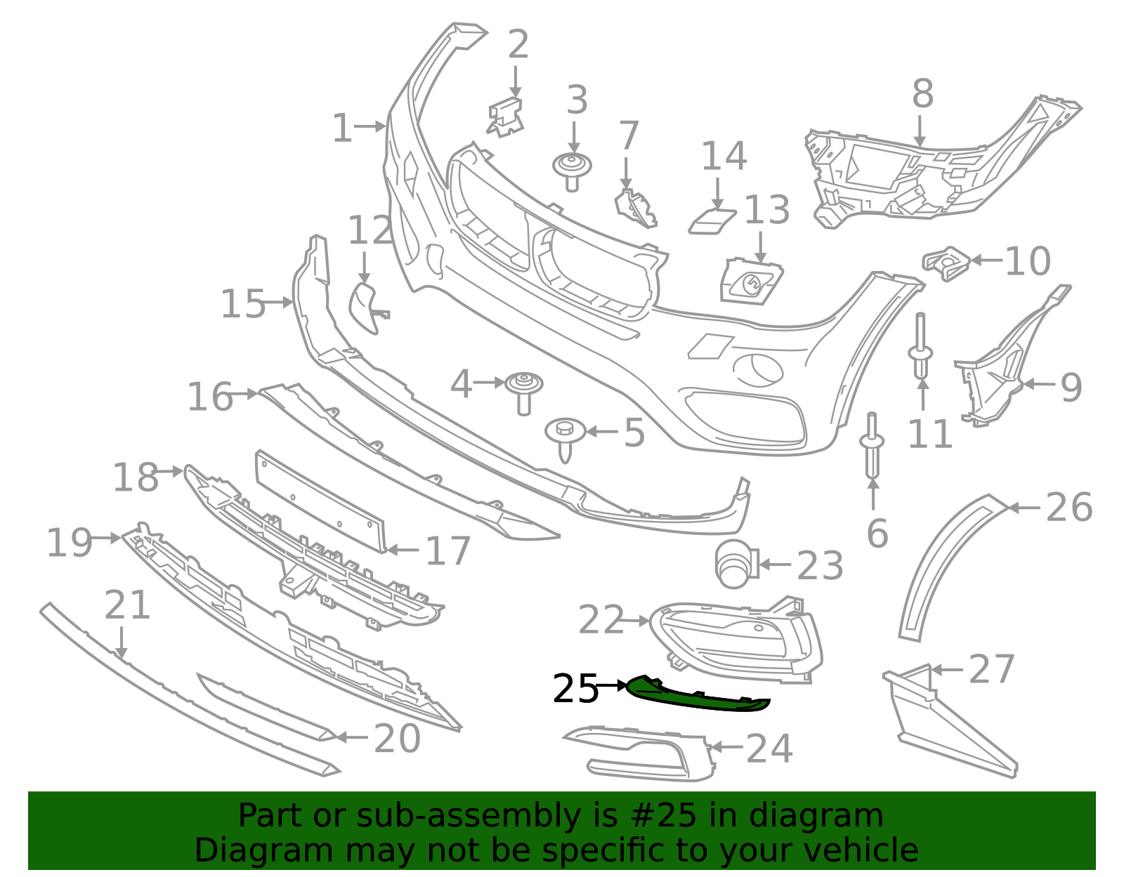 Grille Molding - Sleek OEM Front End Finish | AutoNation Parts