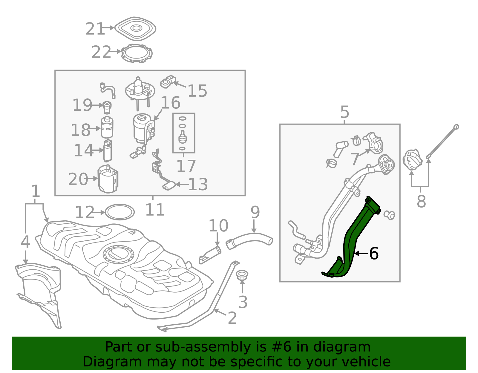 31070-A7550 - Pipe Shield 2014-2018 Kia Forte5 | Kia.Parts Store