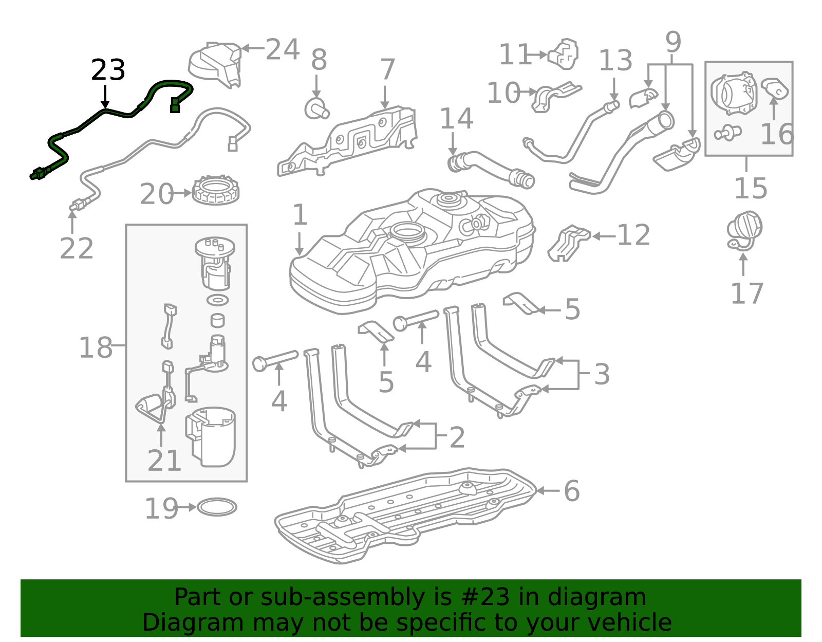 2016-2023 Toyota Tacoma Return Tube 77204-04020 | Freeman Toyota Partsa