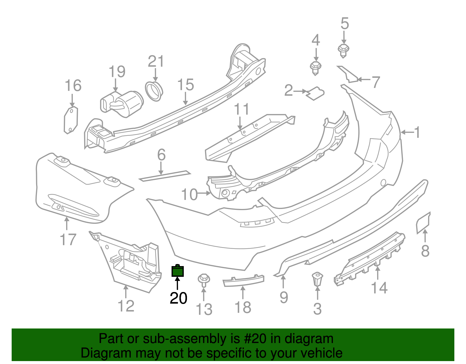 Genuine BMW 51-12-2-181-314 | Park Sensor Mount Kit | FREE Shipping on ...
