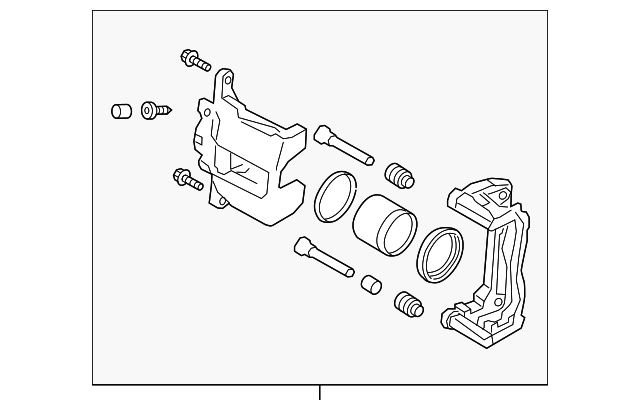 4605B478 - Caliper 2018-2025 Mitsubishi Eclipse Cross | Mitsubishi ...
