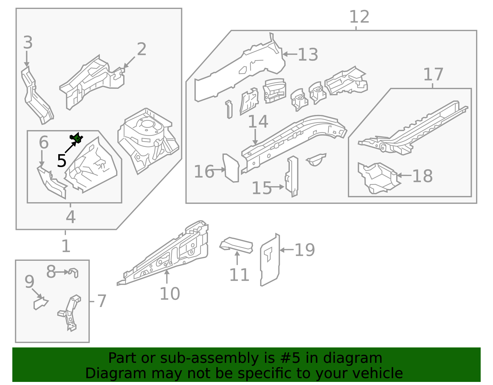 5220AQ19 - Front Panel Support 2020-2025 Mitsubishi Outlander Sport ...