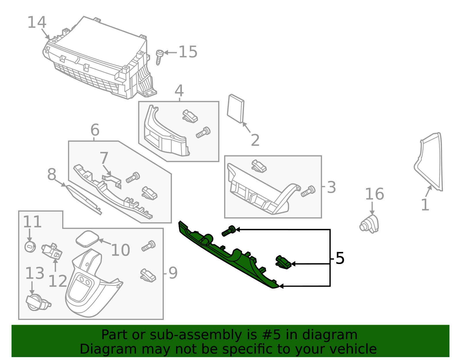 2022-2024 Hyundai Ioniq 5 Lower Panel 84760-GI000-NNB | MotorMotor