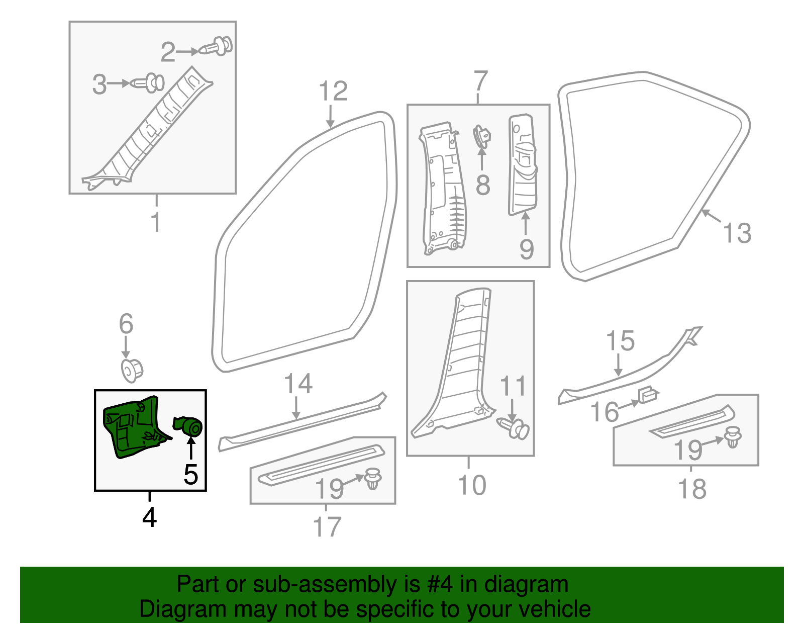 62101-06120-C0 - Cowl Trim - 2012-2018 Toyota | Nucar Toyota of North ...