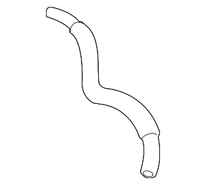 2007-2009 Toyota Camry Reservoir Hose 44348-06270 | Toyota Parts Center