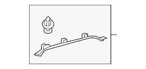 2010-2024 Toyota 4Runner Window Trim 62440-35010-E0 | Toyota Parts Center