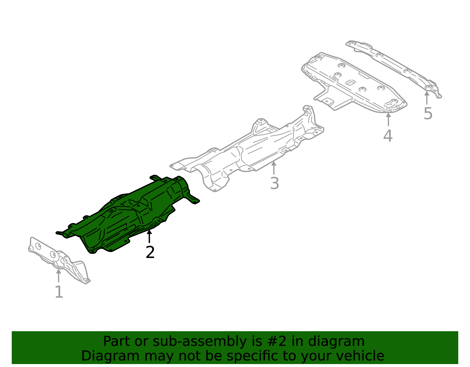 51-48-7-315-970 - 2018-2024 BMW - Heat Shield | BMWPartsHub