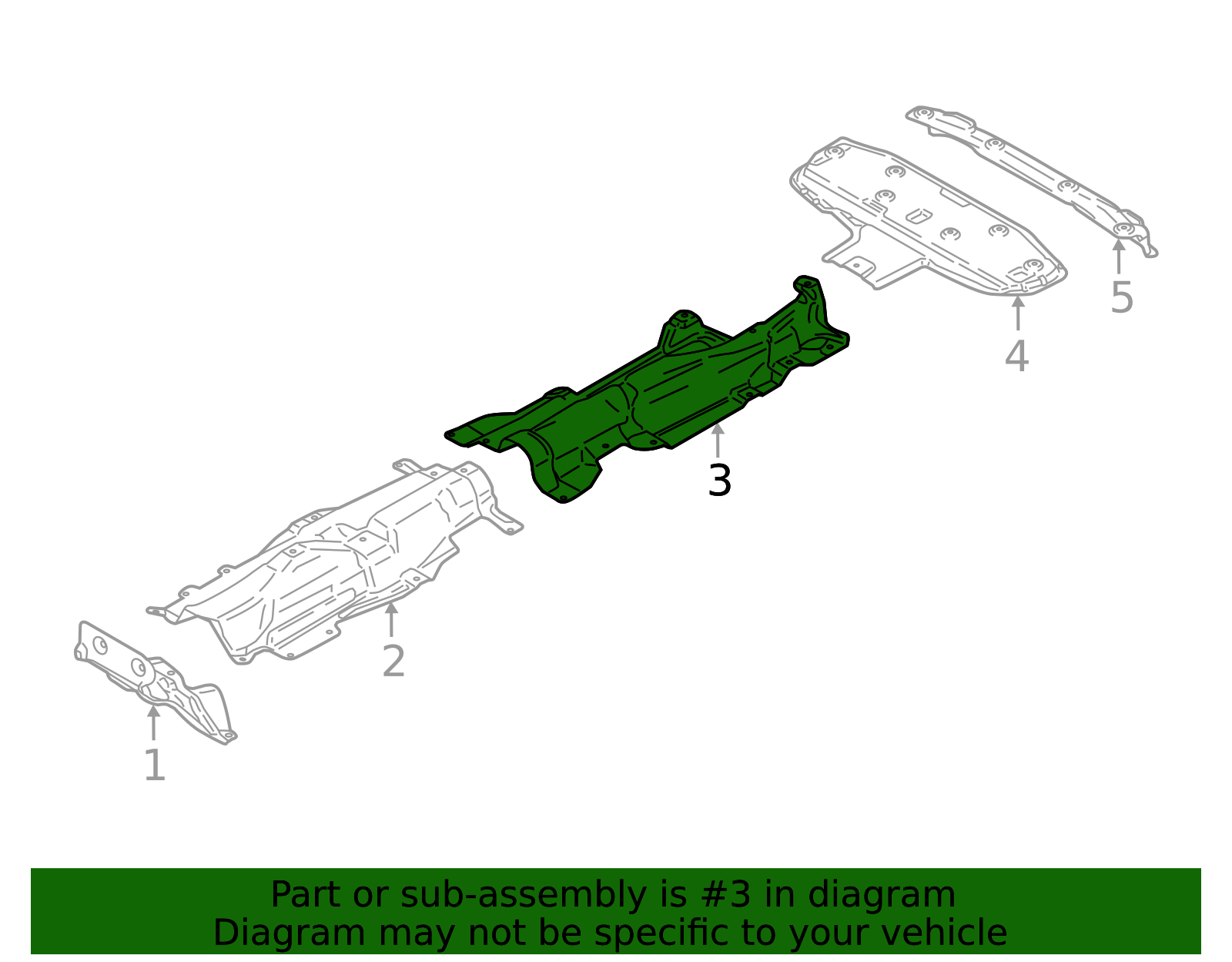 Genuine Heat Shield for 2023-2025 BMW | OEM Part# 51-48-8-498-381 | BMW ...