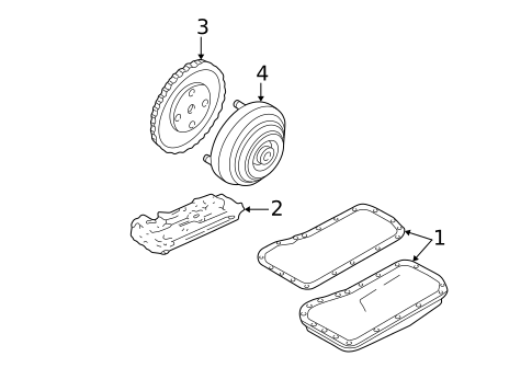 Automatic Transmission for 2024 Ford Escape | Ford Parts Catalog