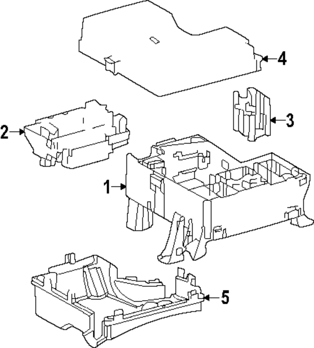OEM 2024-2025 Toyota Tacoma Fuse & Relay Box Part # 82742-04040 ...