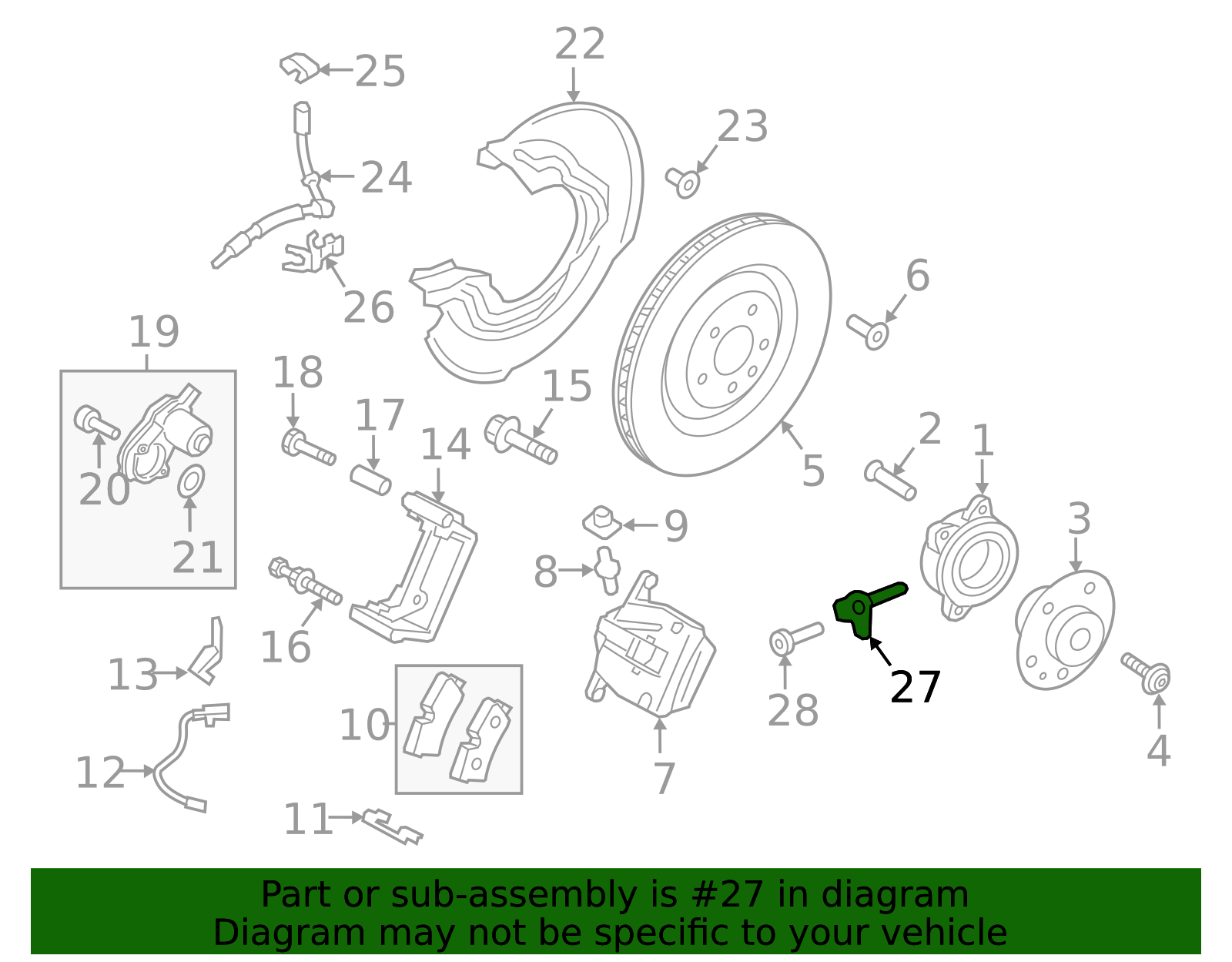 2015-2025 Porsche Macan ABS Sensor 95B-927-803-B | Sunset Porsche Parts