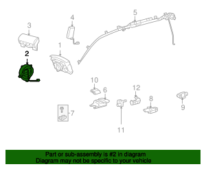 84306-04080 - Air Bag Clockspring - 2005-2015 Toyota | OEM Genuine ...
