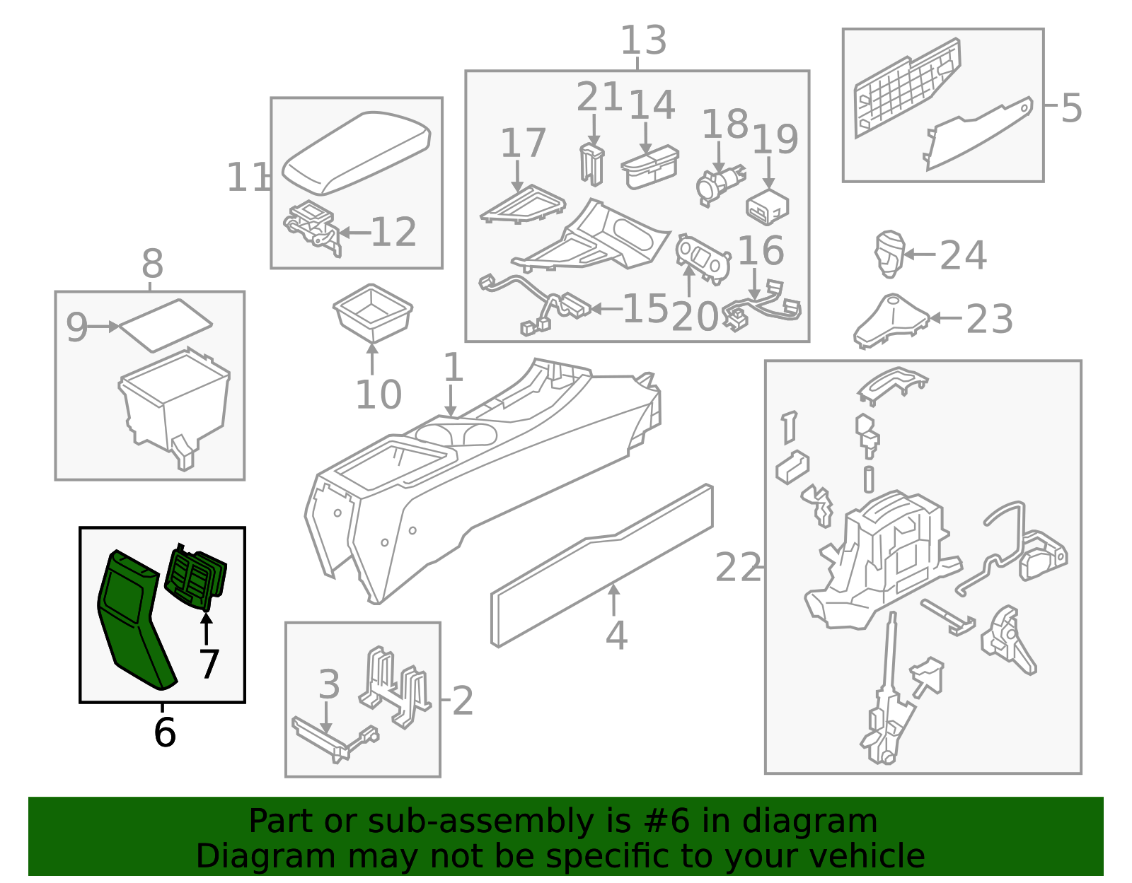 84680-4C100VA - Rear Cover 2012-2015 Kia Optima | Kia.Parts Store