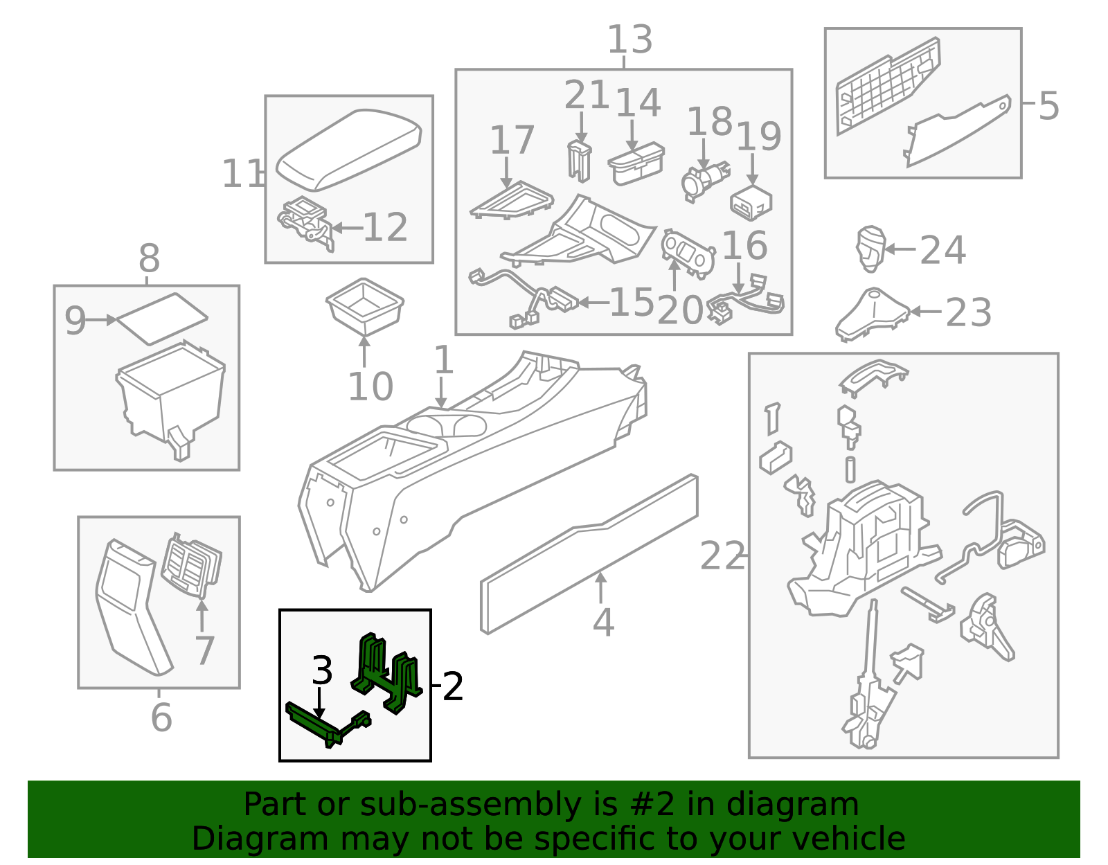 84635-2T000 - Rear Bracket 2011-2015 Kia Optima | Kia.Parts Store