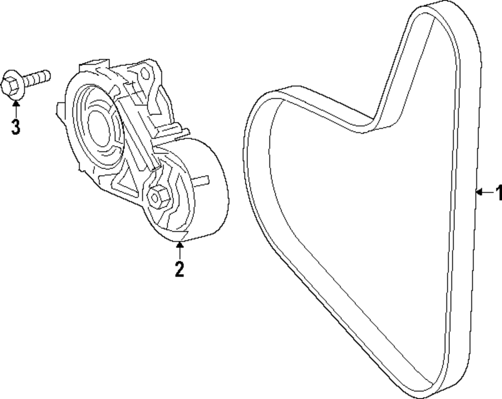 2023-2025 Toyota GR Corolla Serpentine Belt 90916-02770 | Toyota Parts ...
