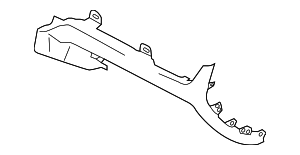 2015-2018 Porsche Macan Glove Box Frame 95B-858-122-F-OS2 | Porsche Marin