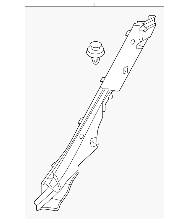 2018-2021 Mazda 6 Upper Trim - Driver's Side (LH) GRF5-68-260-75 ...