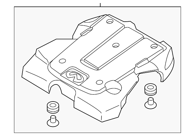 2008-2019 INFINITI Engine Cover 14041EY05A | Infiniti Parts Online