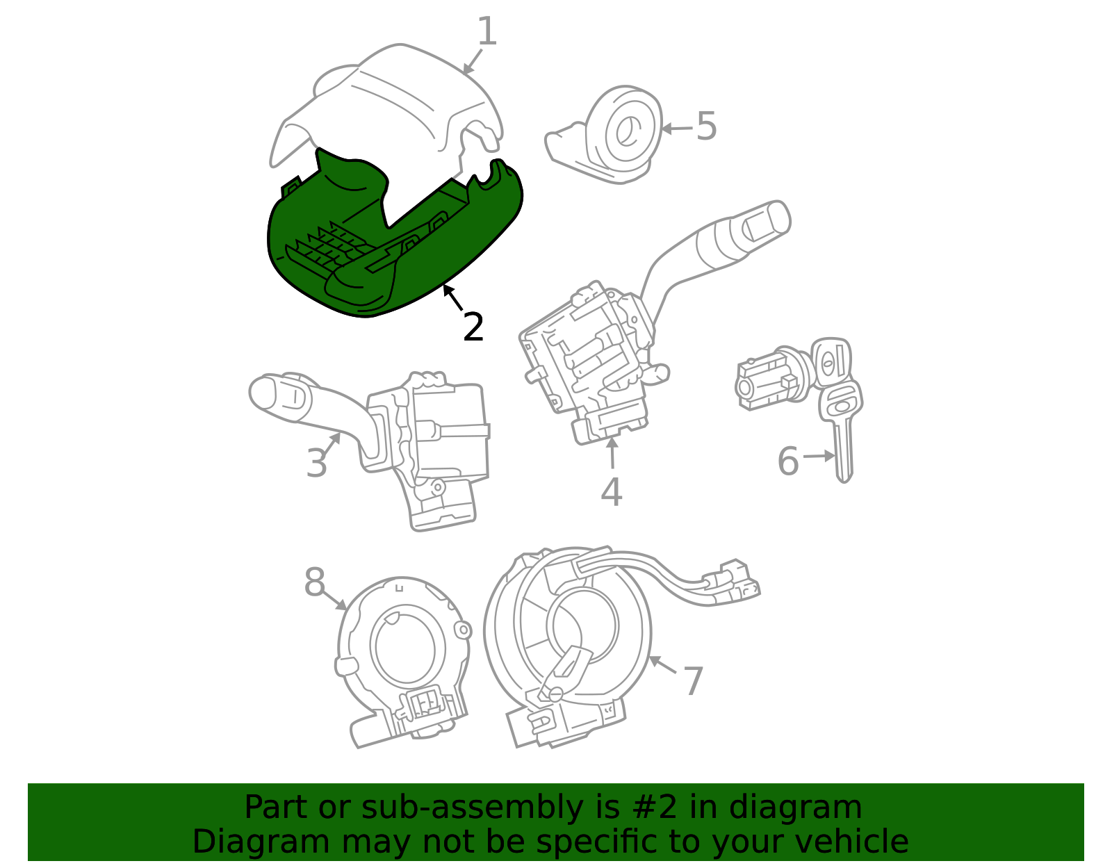 2004-2010 Toyota Sienna Lower Column Cover 45287-08020-B0 | MotorMotor