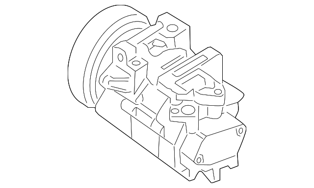 92600-3TA3B - Compressor Assembly 2013-2018 Nissan Altima | Nissan ...